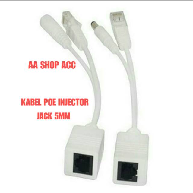 Jual Kabel Poe / Kabel Poe Splitter / Cable Poe Injector / Poe Splitter ...