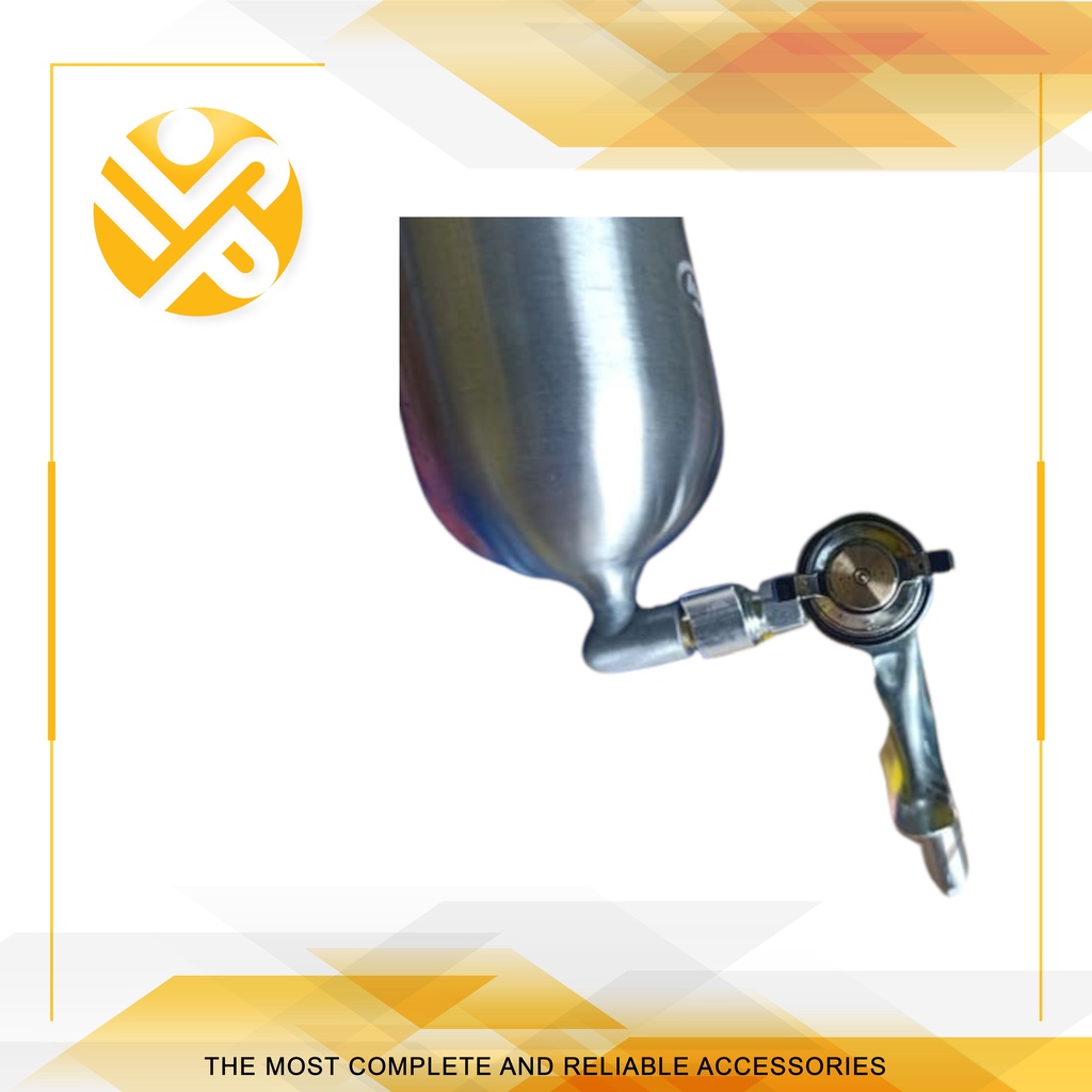 Jual H&L F75 Spray Gun Semprotan Angin Tabung F 75G | Shopee Indonesia