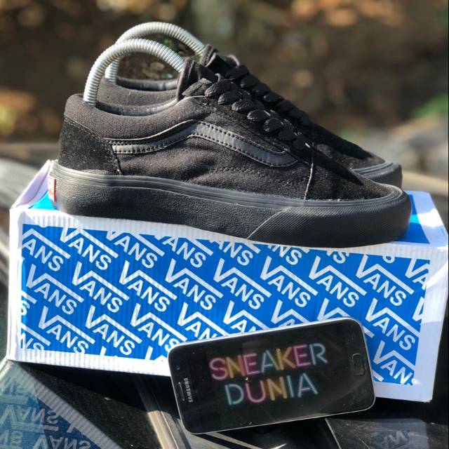 Jual COD SEPATU VANS OLDSKOOL HITAM POLOS PREMIUM VANS FULLBLACK VENS ...