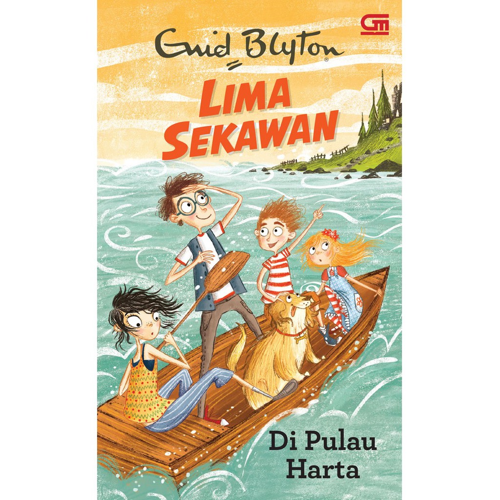 Jual NOVEL LIMA SEKAWAN 1 - DI PULAU HARTA | Shopee Indonesia