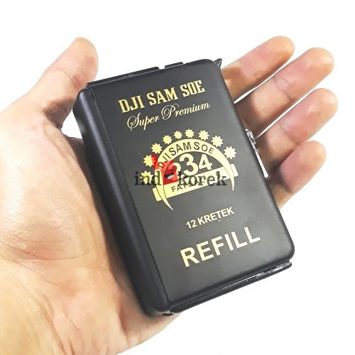 Jual KOTAK ROKOK KOREK 234 DJI SAM SOE - KR PDK SAMSOE HITAM INDOKOREK ...