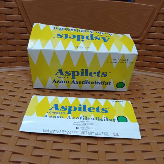 Jual Aspilet tablet per strip | Shopee Indonesia
