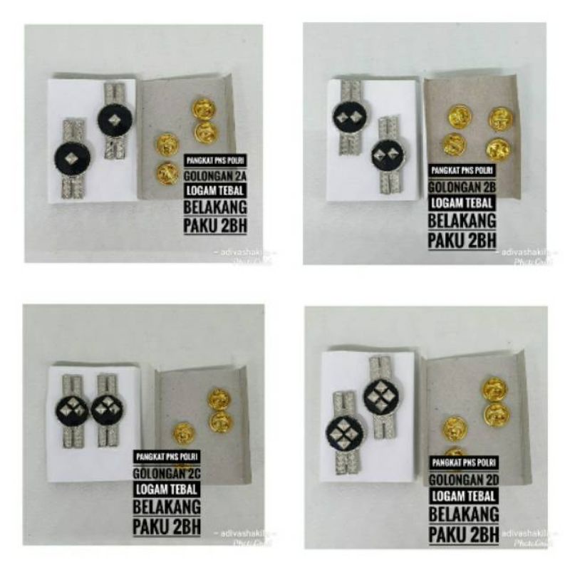 Jual pangkat pns polri golongan 2 Indonesia|Shopee Indonesia