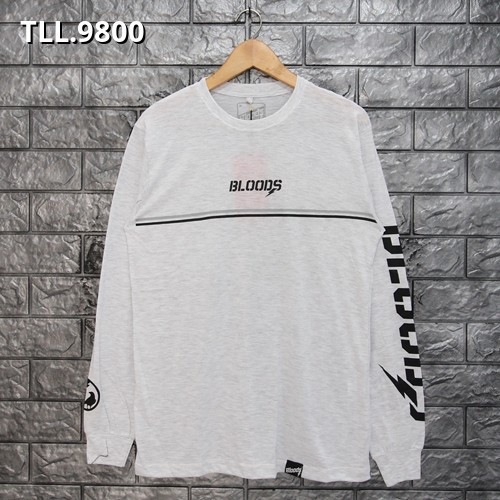 Baju longsleeve Lengan Panjang Bloods Kaos Distro BLOODS 9800 | Shopee ...
