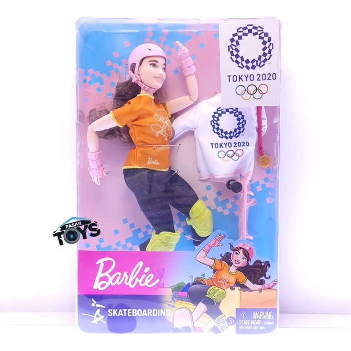 Jual Barbie Olympic Games Tokyo 2020 Doll Original Mattel Indonesia|Shopee Indonesia