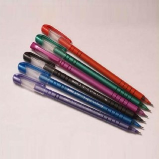 Jual Pulpen Queen Faster C6000 Slim Ballpoint 0.5mm Tinta Hitam Isi 12 ...