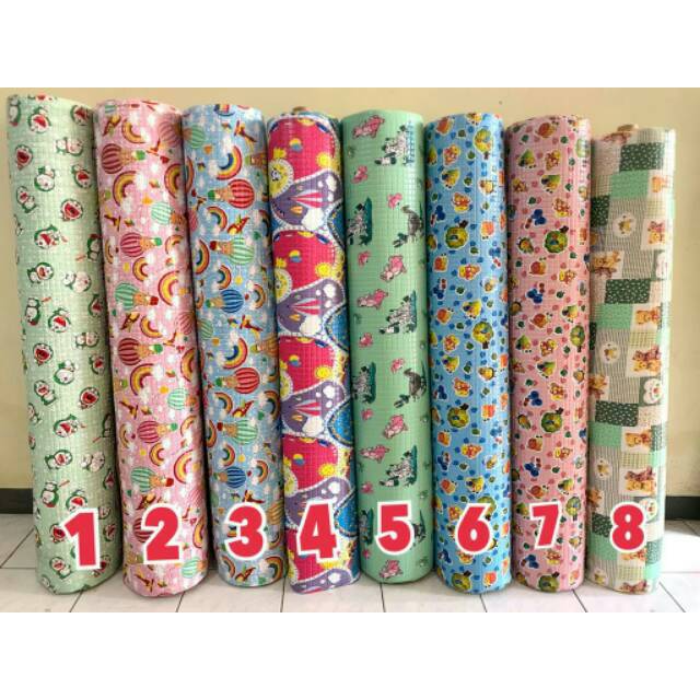 Perlak Baby Busa Meteran lebar 137 cm Perlak Bayi Alas Ompol Perlak ...