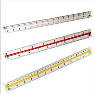 Jual penggaris skala/triangular scale/penggaris arsitek/penggaris ...