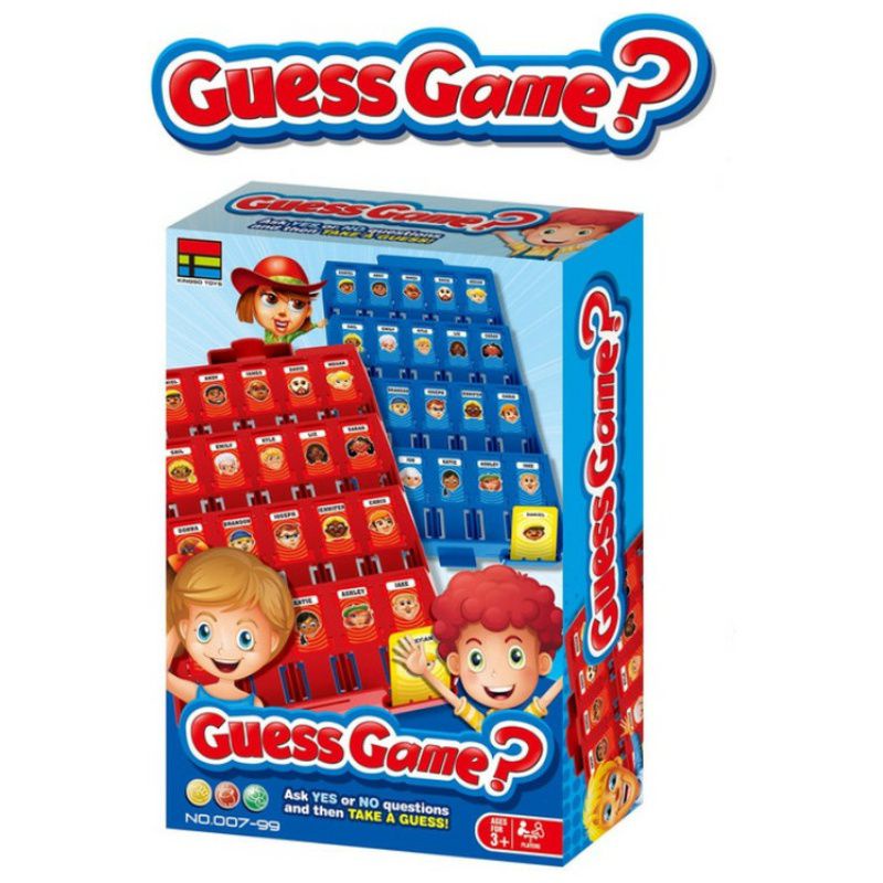 Jual Mainan guess game - guess who - mainan tebak tebakan - board game ...