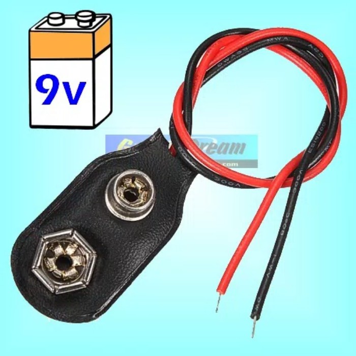 Jual 5 pcs Kancing Baterai 9V Batere Kotak Konektor Tutup Terminal ...