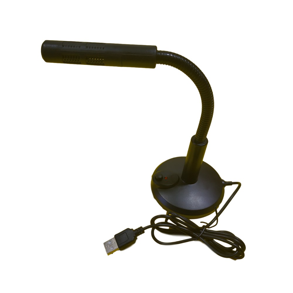 U04 Mic Condenser USB Microphone Gaming PC Laptop Mikrofon Komputer ...