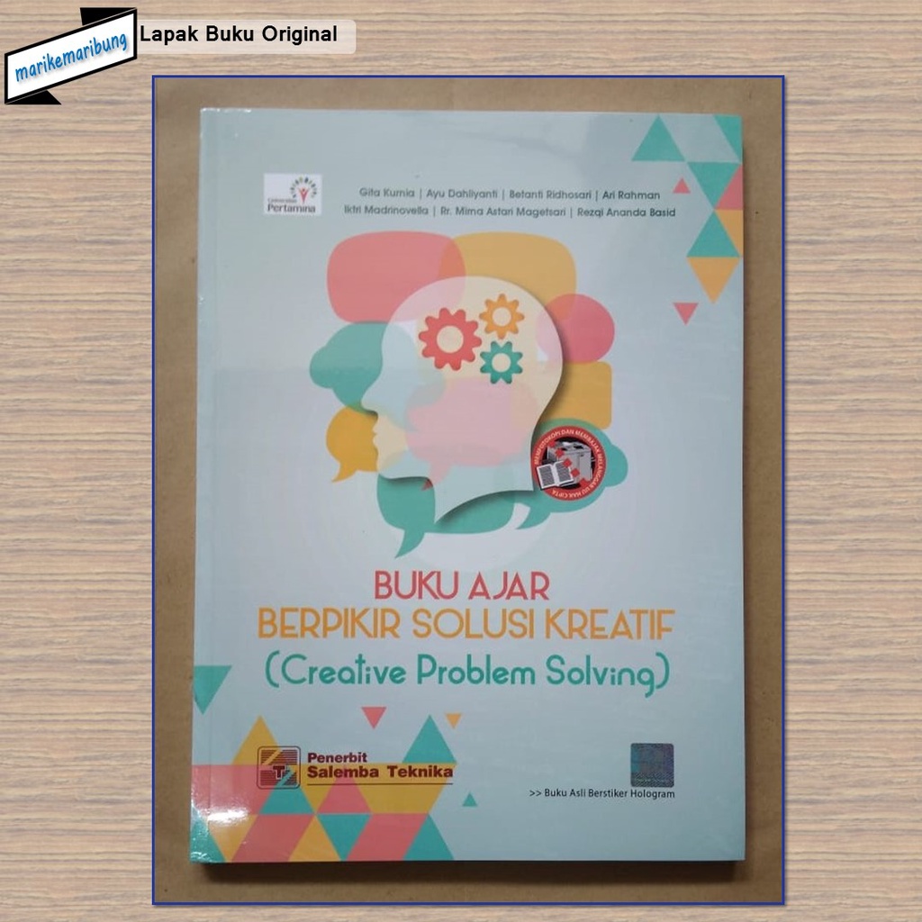 Jual Buku Ajar Berpikir Solusi Kreatif (Creative Problem Solving ...