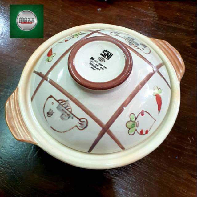 Jual Claypot Bowl Casserole Panci Sapo Mangkok Sapo 16 cm | Shopee ...
