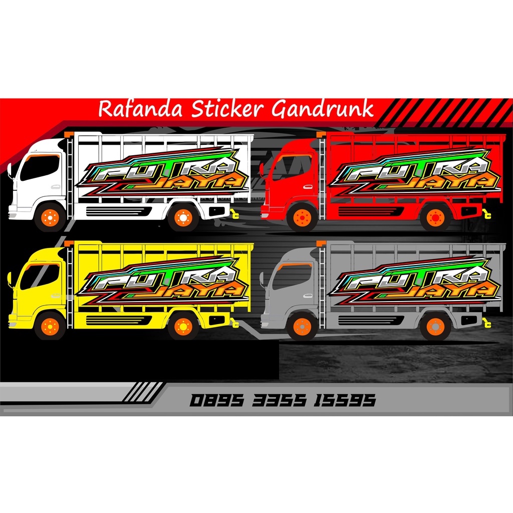 Jual STIKER TRUK TRUCK BAK DUMP TRUK | Shopee Indonesia