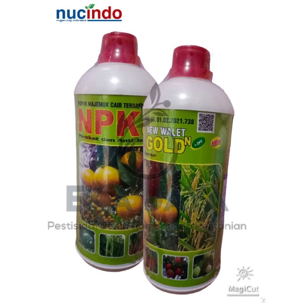 Jual Pupuk Nutrisi Tanaman NPK GOLD Cair 1 Liter | Shopee Indonesia