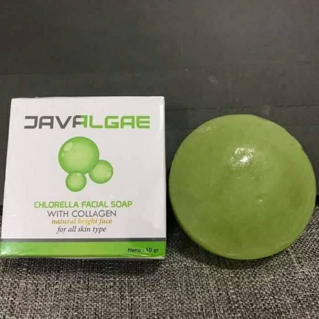 Jual JAVALGAE (Chlorella Facial Soap With Collagen) | Shopee Indonesia