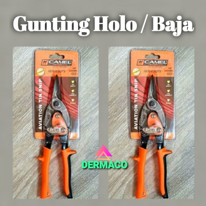 Jual GUNTING HOLO / GUNTING BAJA / GUNTING HOLLOW CAMEL 10 INCH ...