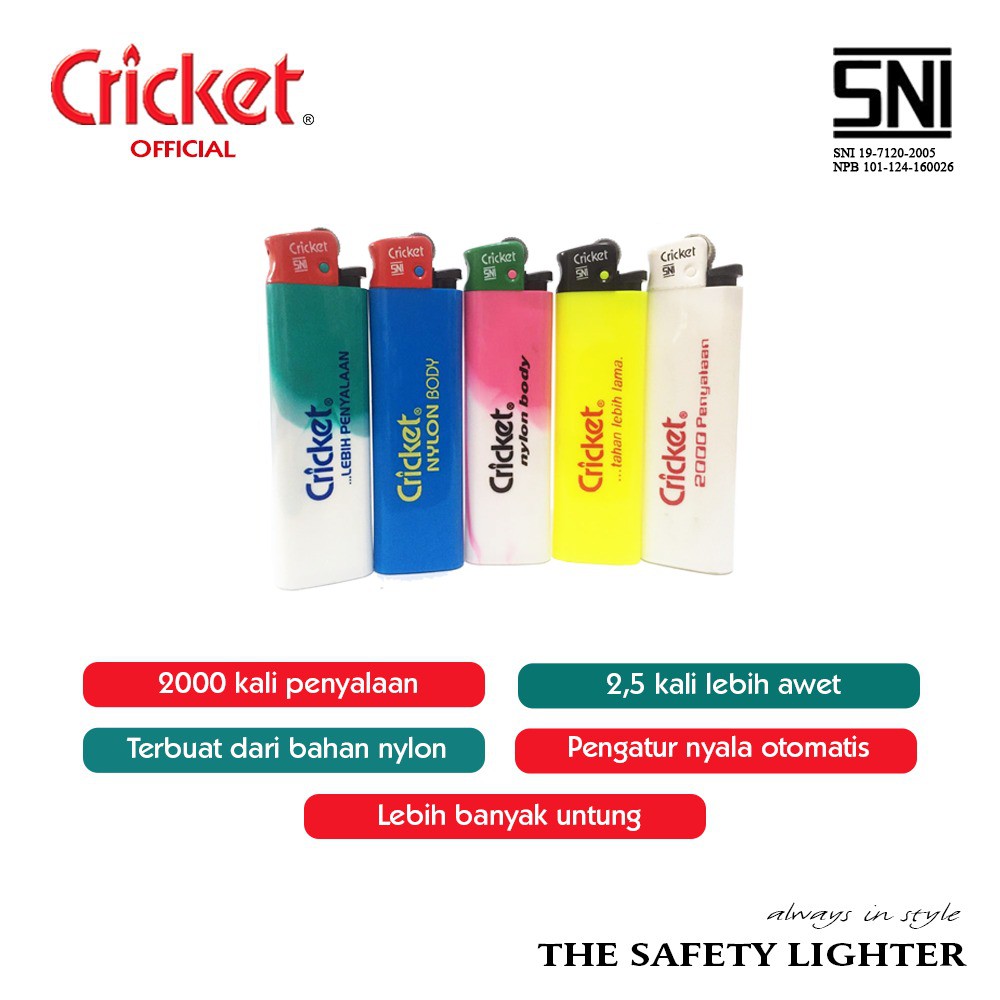 Jual Cricket Korek Api Original (pcs) Indonesia|Shopee Indonesia