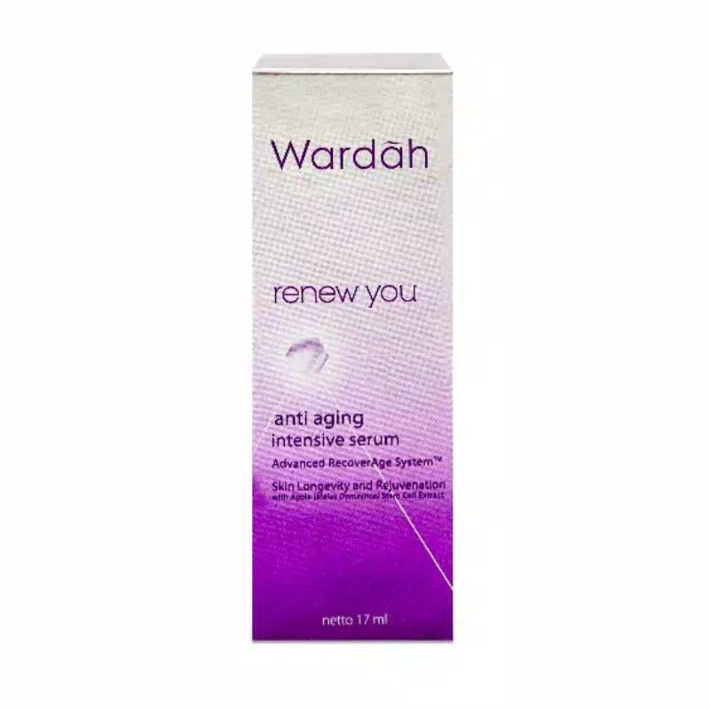 Jual WARDAH RENEW YOU ANTI AGING INTENSIVE SERUM 17 ml | Shopee Indonesia Jual WARDAH RENEW YOU ANTI AGING INTENSIVE SERUM 17 ml | Shopee Indonesia
