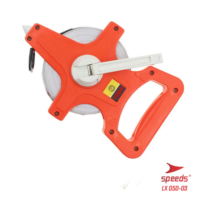 METERAN ROLL 100 mtr Measure Tape Meteran Tancap Meteran Gulung Tancap ...