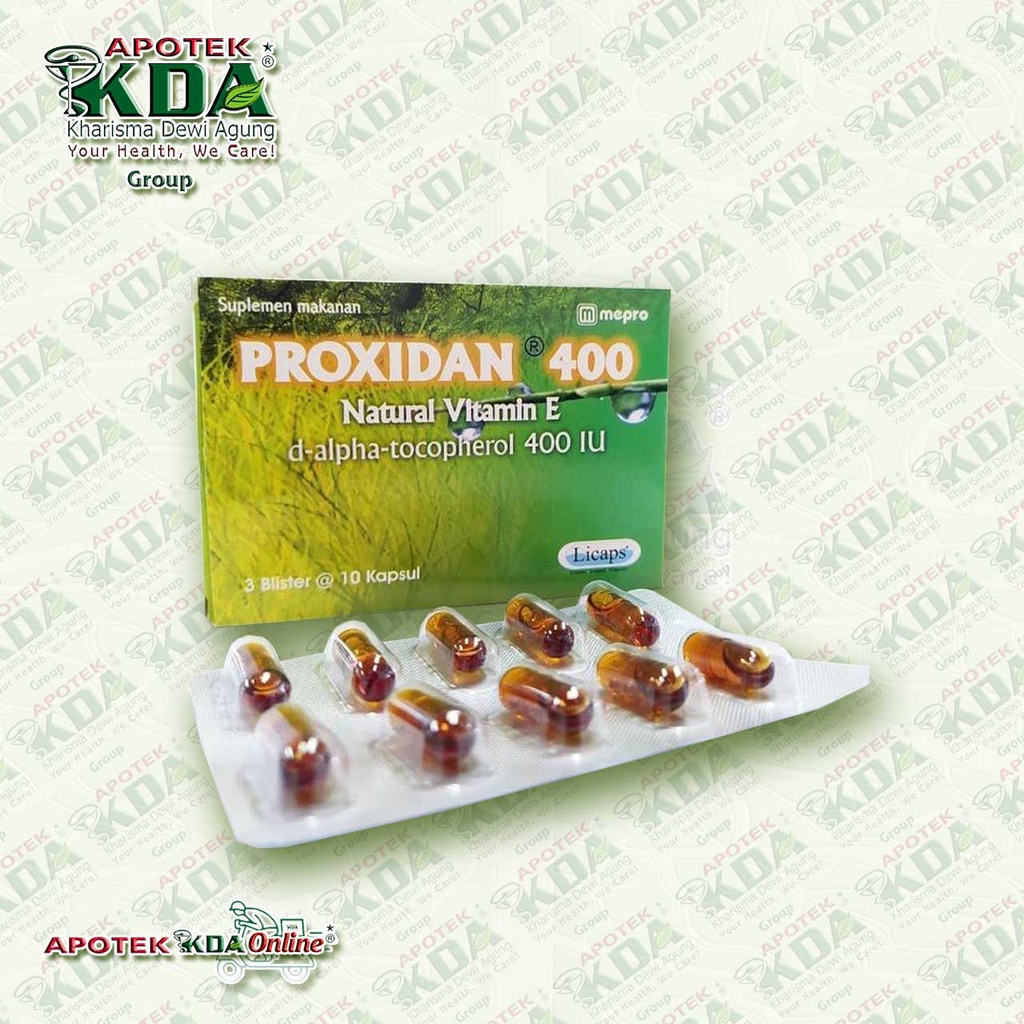 Jual PROXIDAN 400 MG 10 KAPSUL | VITAMIN DAN SUPLEMEN | Shopee Indonesia