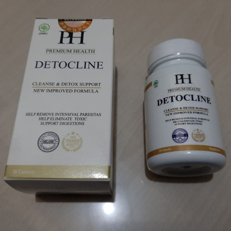 Jual OBAT DETOCLINE ORIGINAL DETOX PARASIT RACUN TUBUH CACING PERUT ...