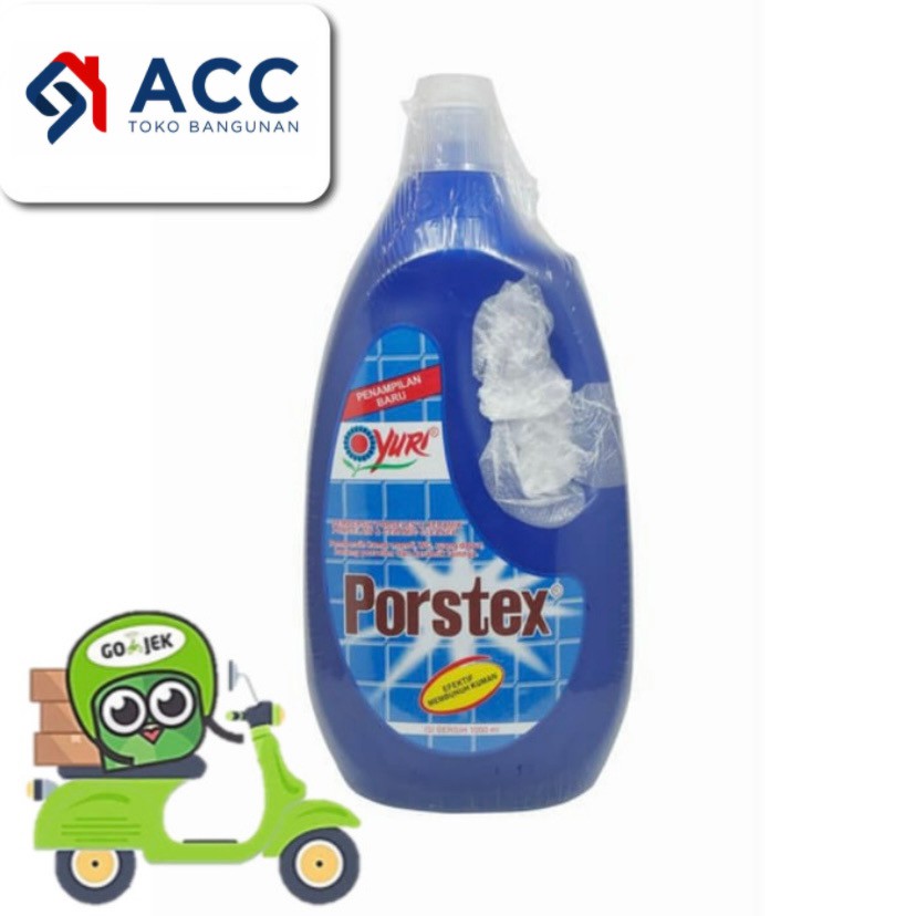 Jual Yuri Porstex 1000 ml / Pembersih Keramik & Lantai Indonesia|Shopee ...