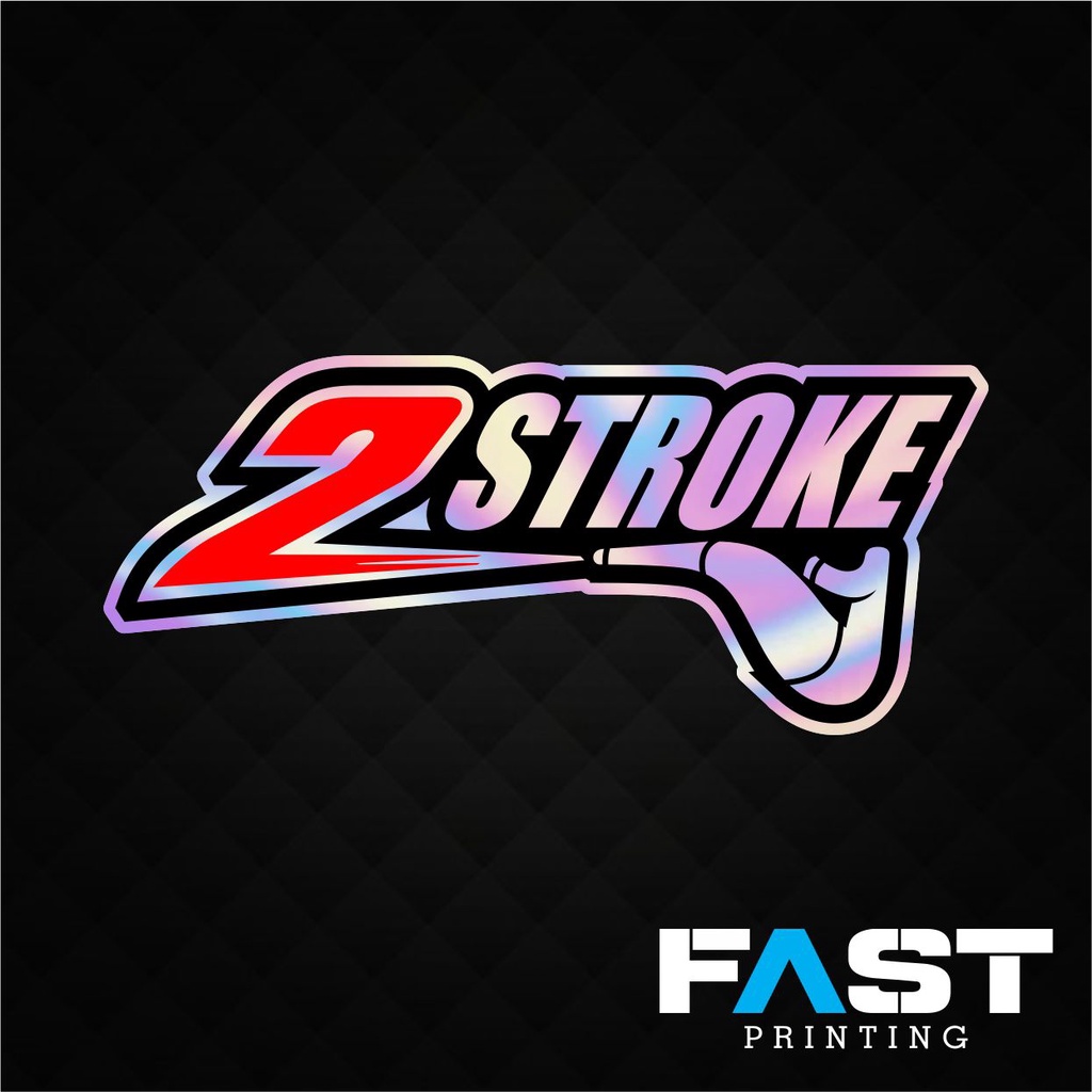 Jual STICKER CUTTING STICKER 2STROKE STICKER HELM KEREN | Shopee Indonesia