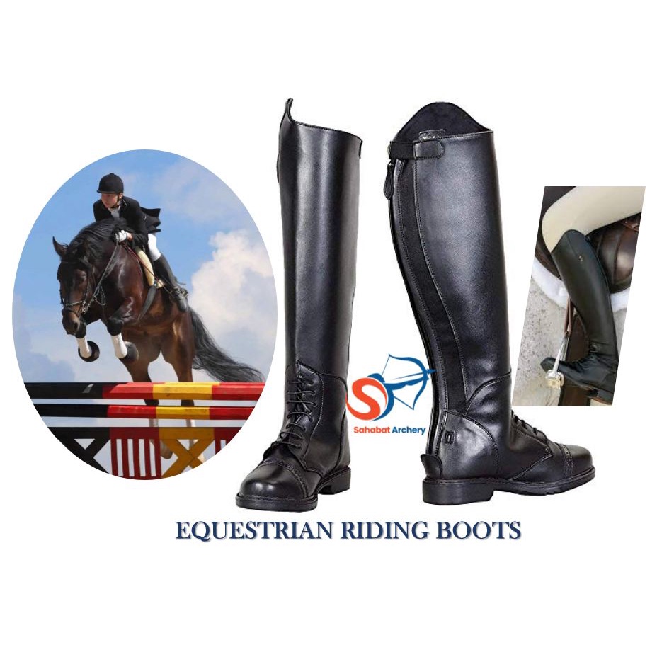 Jual SEPATU BOOTS BERKUDA / EQUESTRIAN RIDING BOOTS | Shopee Indonesia
