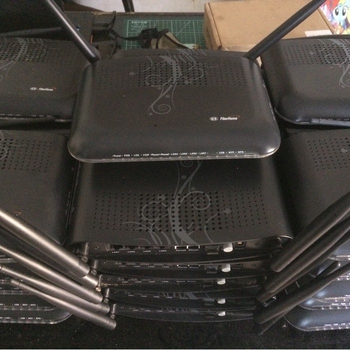 Modem ONT Fiberhome AN5506 Batik HItam Router Access Point | Shopee ...