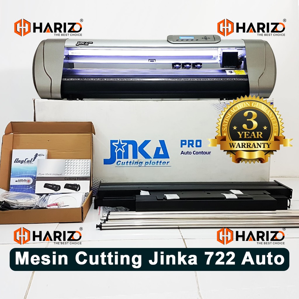 Jual Mesin Cutting Sticker JINKA PRO 722 LED Auto Contour Cut New 2020 ...