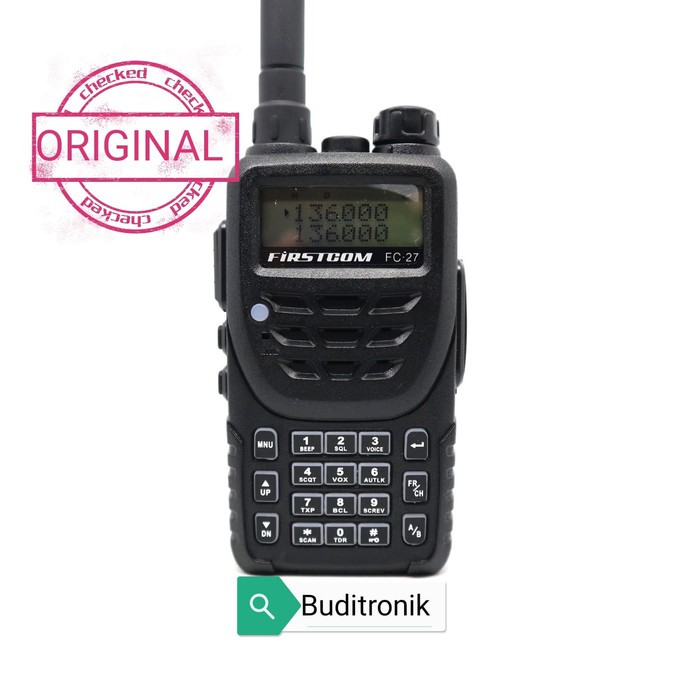 Radio Ht Firstcom Fc-27/Fc27 Dualband Waterproof | Shopee Indonesia