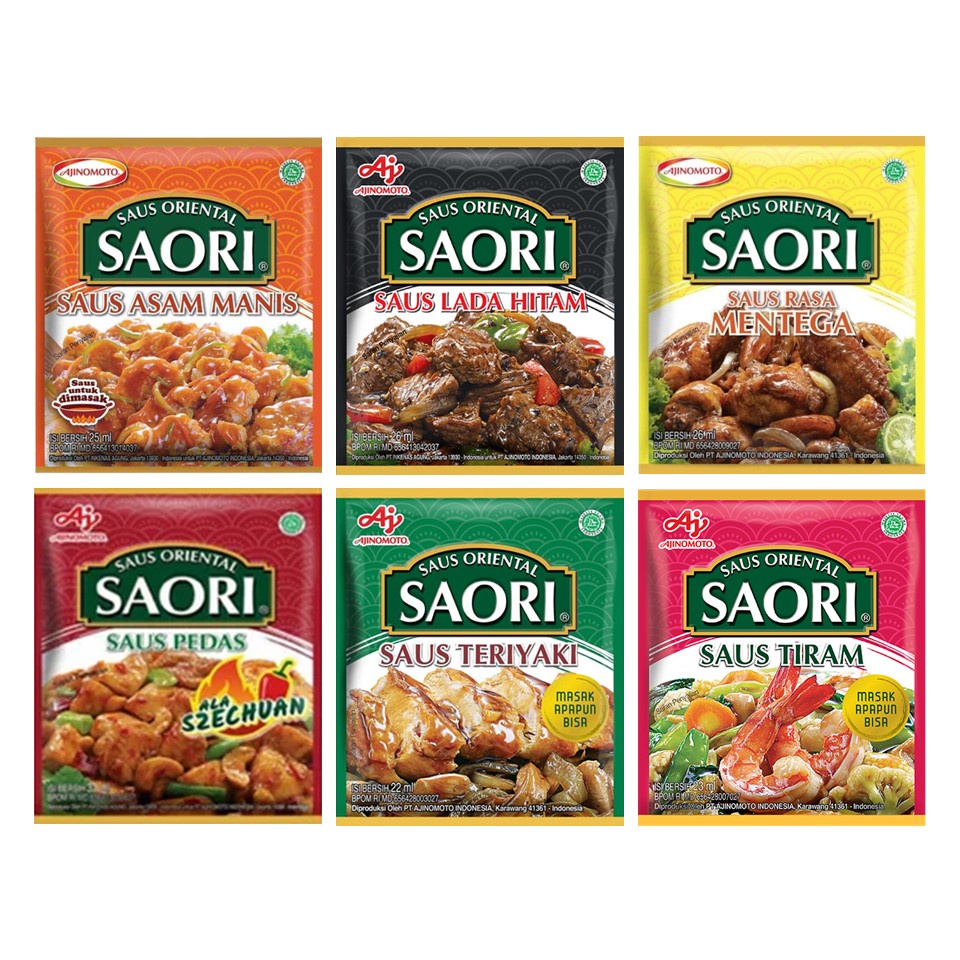 Jual Saori Saus Oriental Berbagai Varian Pilih Rasa | Shopee Indonesia