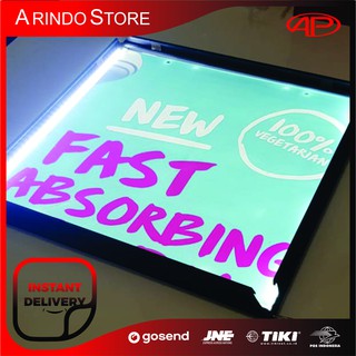 Jual Neon box duratrans slim light box uk 30cm X 40cm | Shopee Indonesia