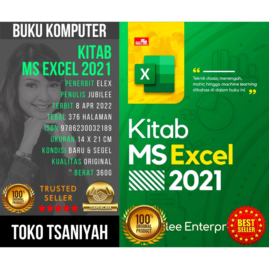 Jual Buku MIcrosoft Excel Lengkap Kitab MS Excel 2021 Jubilee ... Jual Buku MIcrosoft Excel Lengkap Kitab MS Excel 2021 Jubilee ...