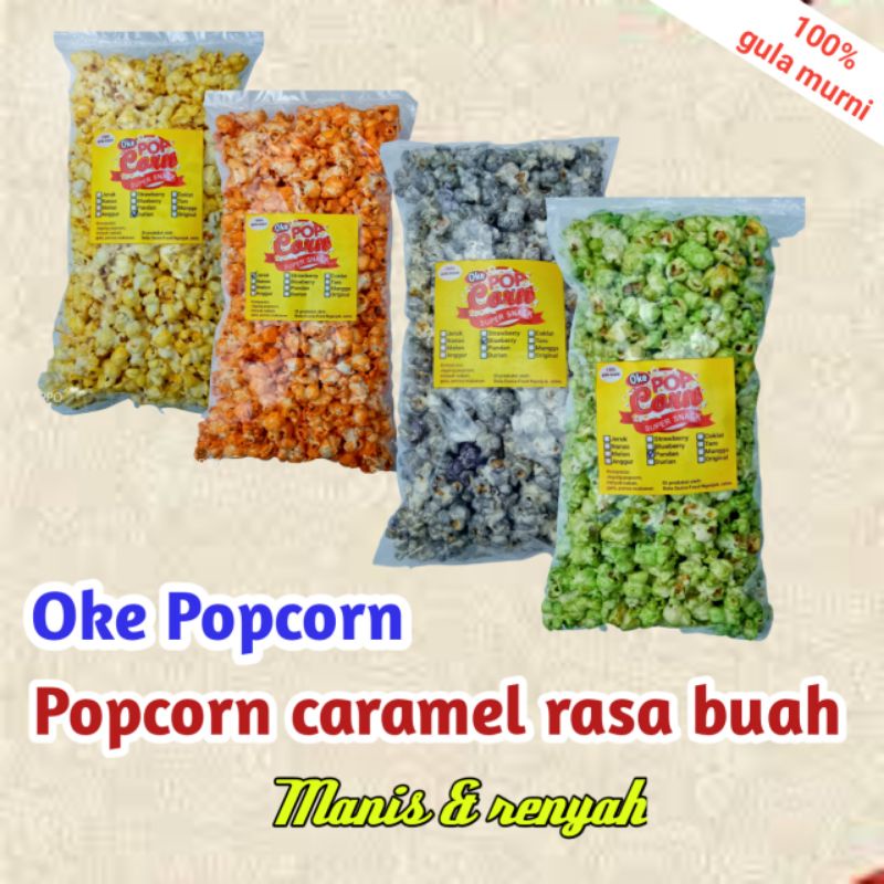 Jual Popcron caramel popcorn kiloan | Shopee Indonesia