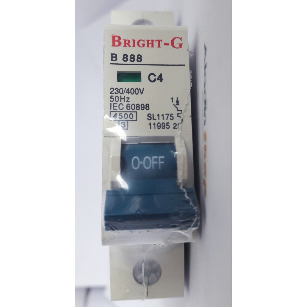Jual MCB Bright-G MCB 4A C4 Breaker BRIGH G MCB BRIGHT 23000V 50Hz ...