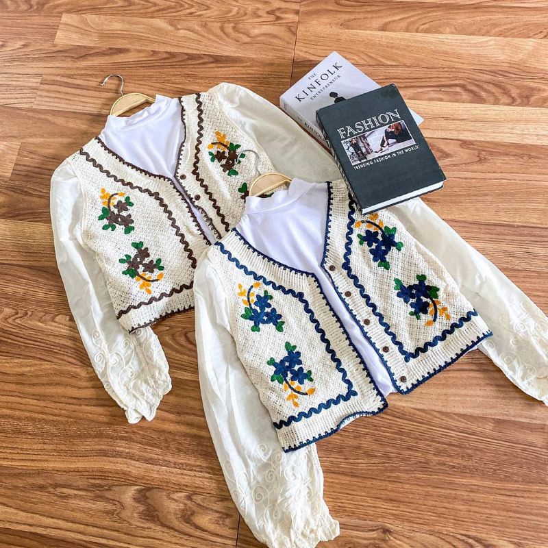 Jual CUTE IMPORT KNIT (VICTORIA - EMBRO - METALIC -TREE-LIST - BUCKET ...