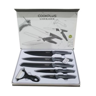 Jual LocknLock Exclusive Cookplus Knife 6P Set Black CKK101S01BLK LOCK ...
