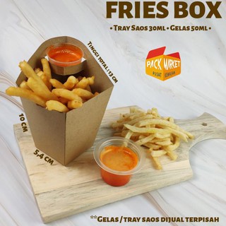 Jual FRIES BOX/SNACK BOX/KEMASAN GORENGAN | Shopee Indonesia
