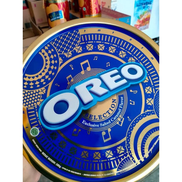 Jual Oreo Kaleng Selection Exclusive Salted Caramel Exp 2022 | Shopee ...
