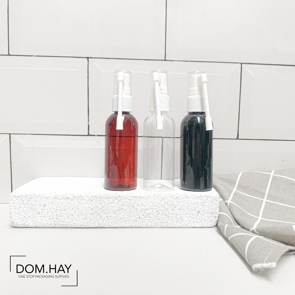 Jual Botol Long Nasal Spray 60ml Plastik PET Botol Semprot Pembersih ...