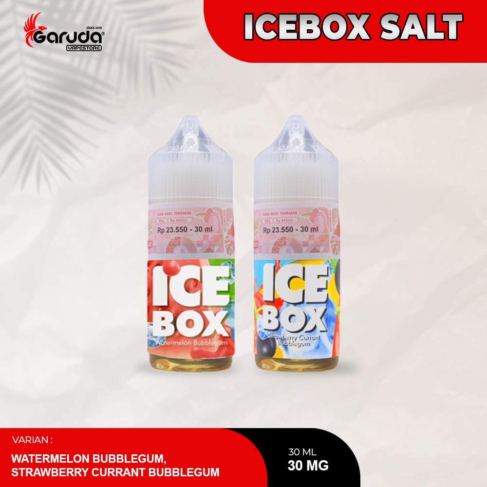 Jual Ice Box Saltnic Liquid by Hero57 30ml Bercukai | Shopee Indonesia