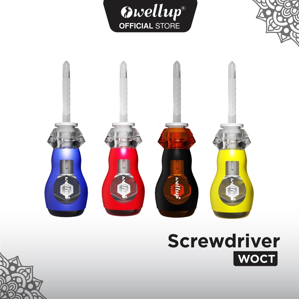 Jual WellUp Obeng Screwdriver Cebol Kecil Bolak Balik Plus Minus ...