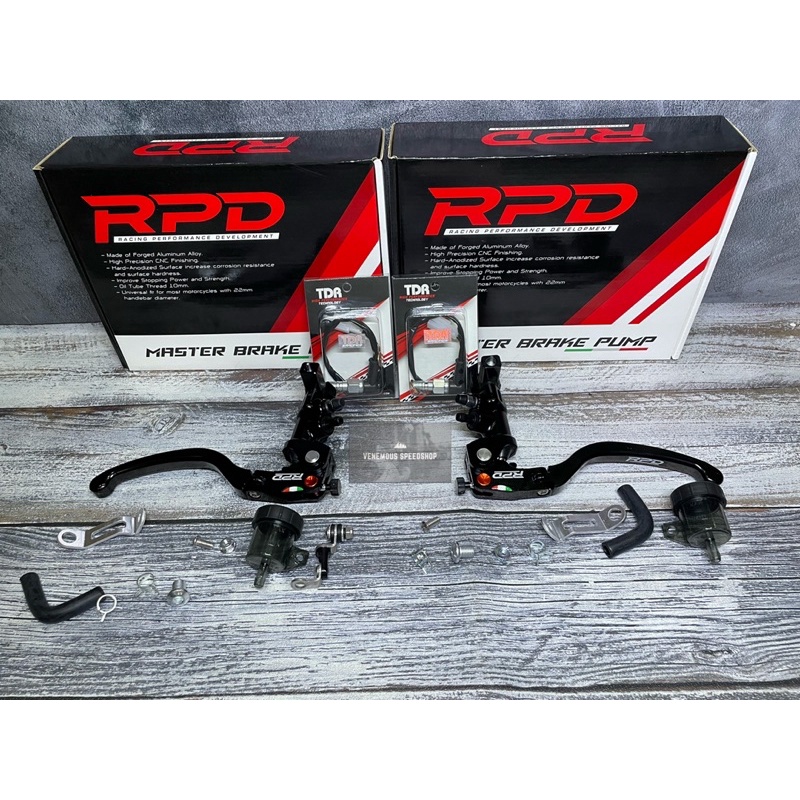 Jual Paket Master Rem RPD By TDR Kanan 17MM + Kiri (14MM/15MM/16MM ...