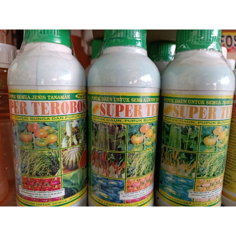 Jual Pupuk Cair Super Terobos +zpt 500ml | Shopee Indonesia