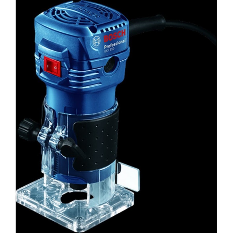 Jual Mesin Profile kayu / Mesin Trimmer Bosch GKF 550 Indonesia|Shopee ...