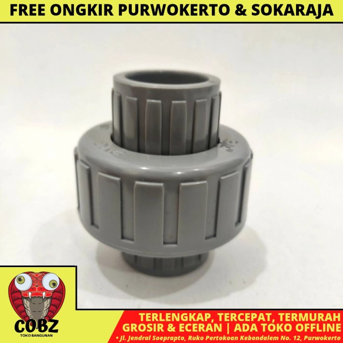 Jual 3/4 INCH / RUCIKA WATERMUR WATER MUR WATERMOOR UNION | Shopee ...