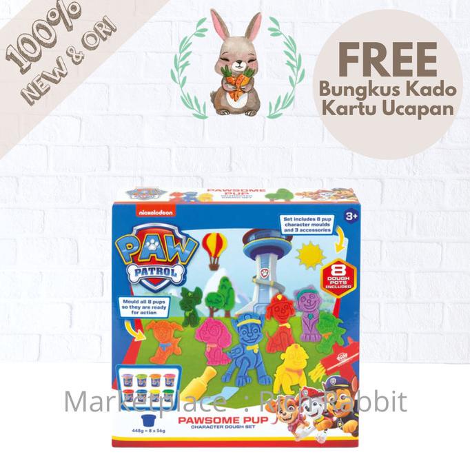 Jual ELC PAW PATROL PAWSOME PUP CHARACTER DOUGH SET MAINAN ANAK ...