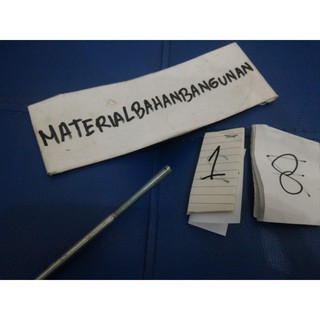 Jual hak seng 2 sisi drat panjang 150 mm baut gantung baut besi hollow ...